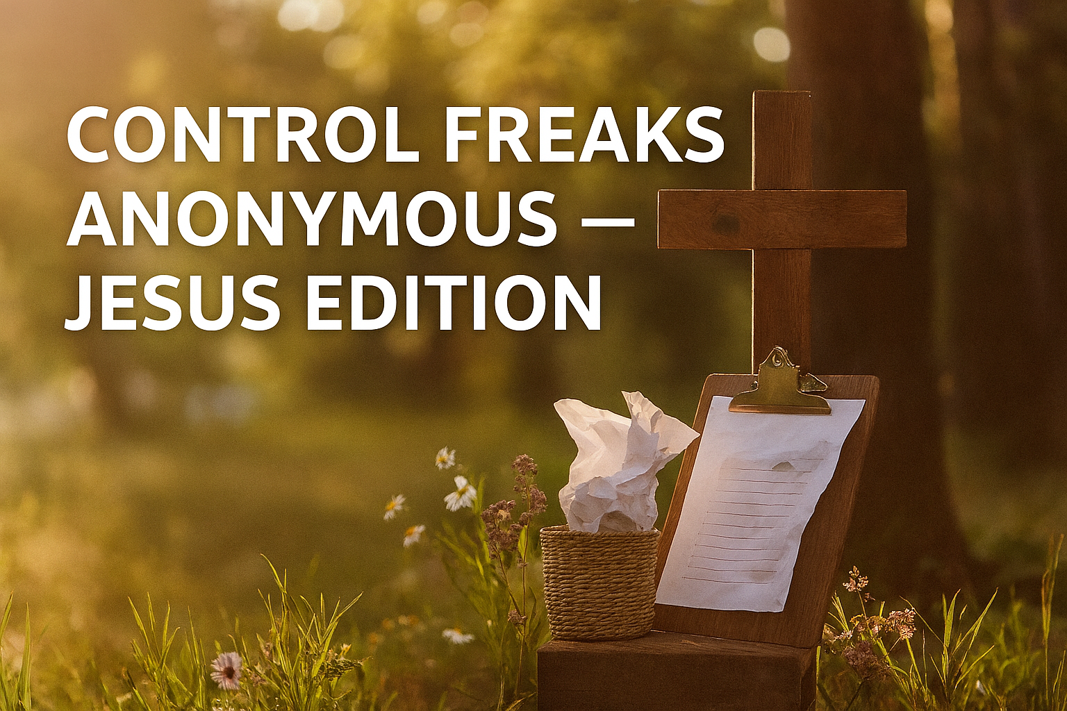 Control Freaks Anonymous- Jesus edition – Faith Over Chaos
